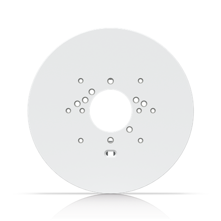Een montageplaat ontworpen om UniFi Protect camera's.