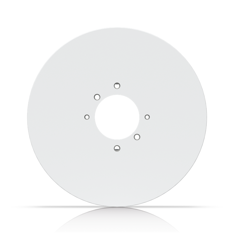Een montageplaat ontworpen om UniFi Protect camera's.