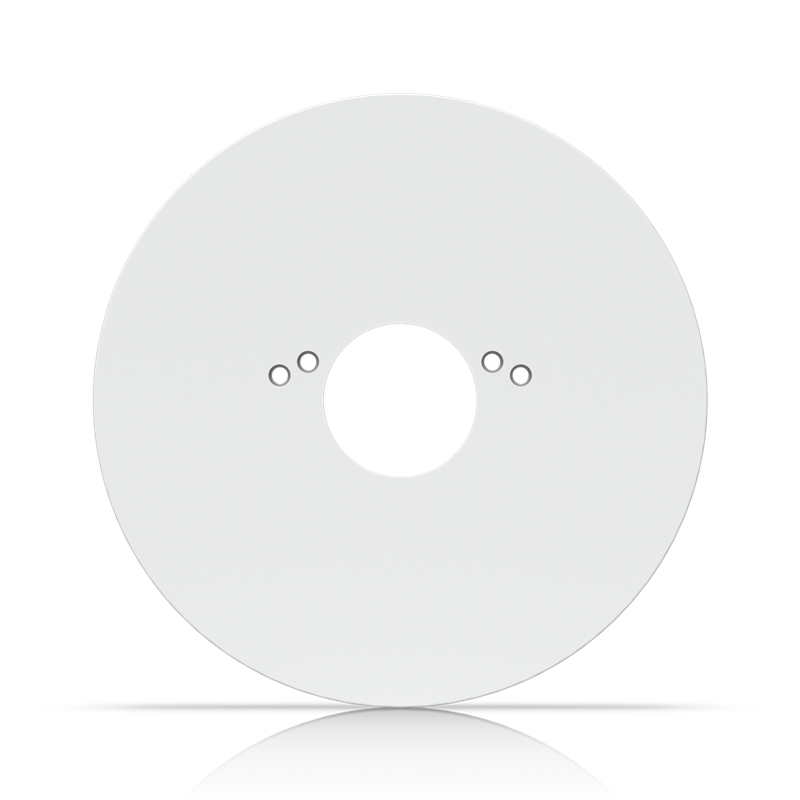 Een montageplaat ontworpen om UniFi Protect camera's.